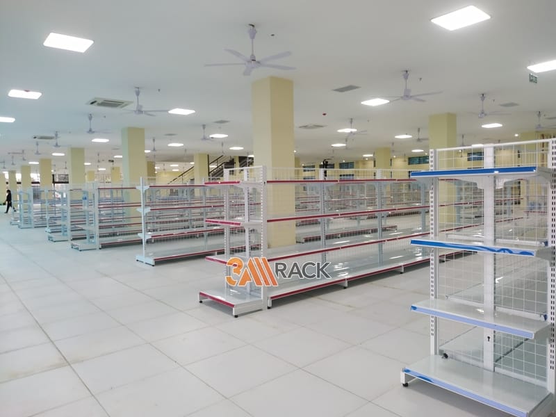 Kệ siêu thị giá rẻ - Công ty 3A RACK